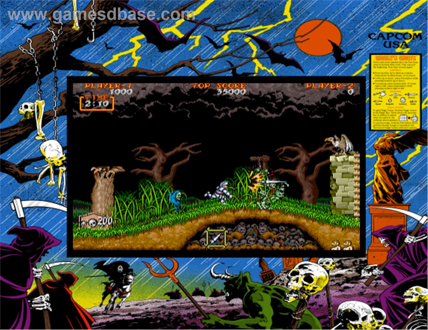 Ghouls’n Ghosts (Arcade) – Zero Yen Media
